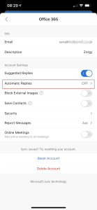 Out of Office Automatic Replies – The Teams Queen Blog