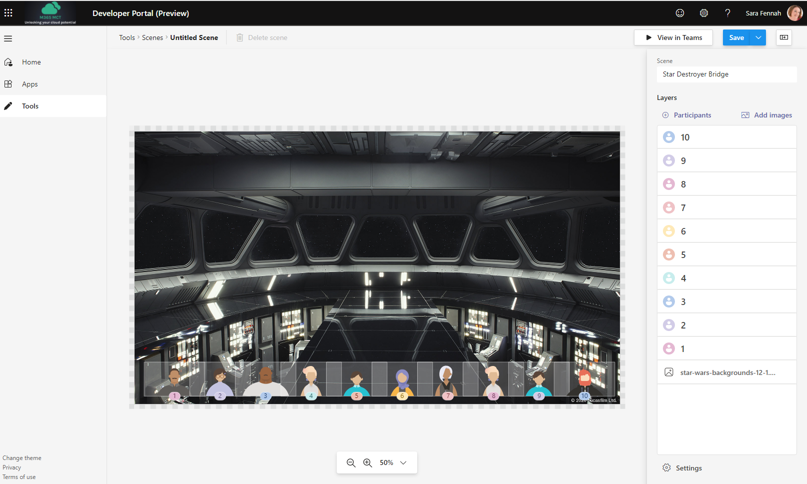 My First Custom Together Mode Scene – The Teams Queen Blog
