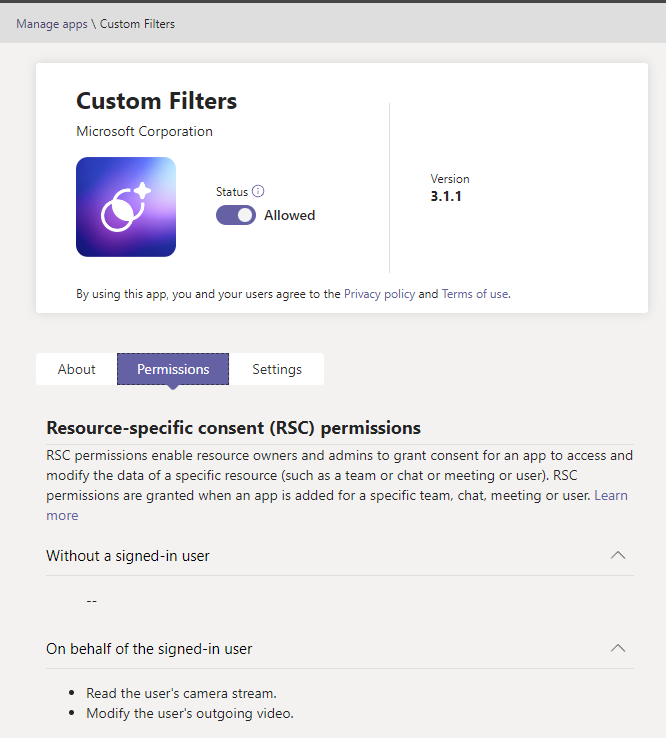 Custom Video Filters – The Teams Queen Blog