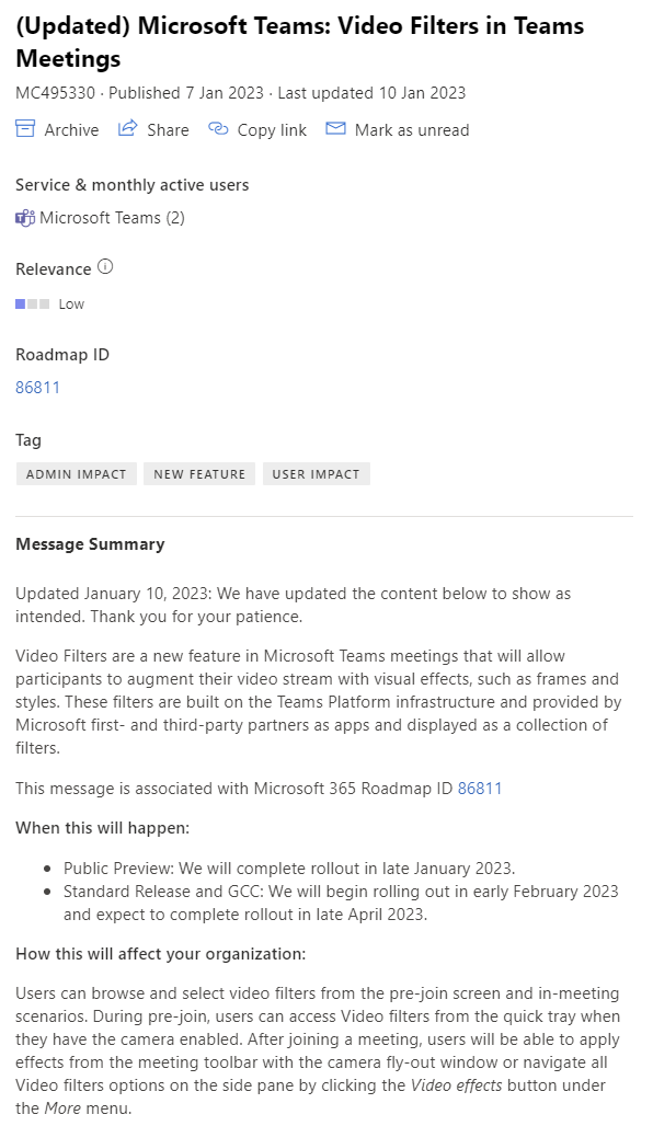 Custom Video Filters – The Teams Queen Blog