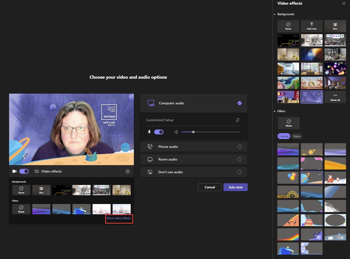 Custom Video Filters – The Teams Queen Blog