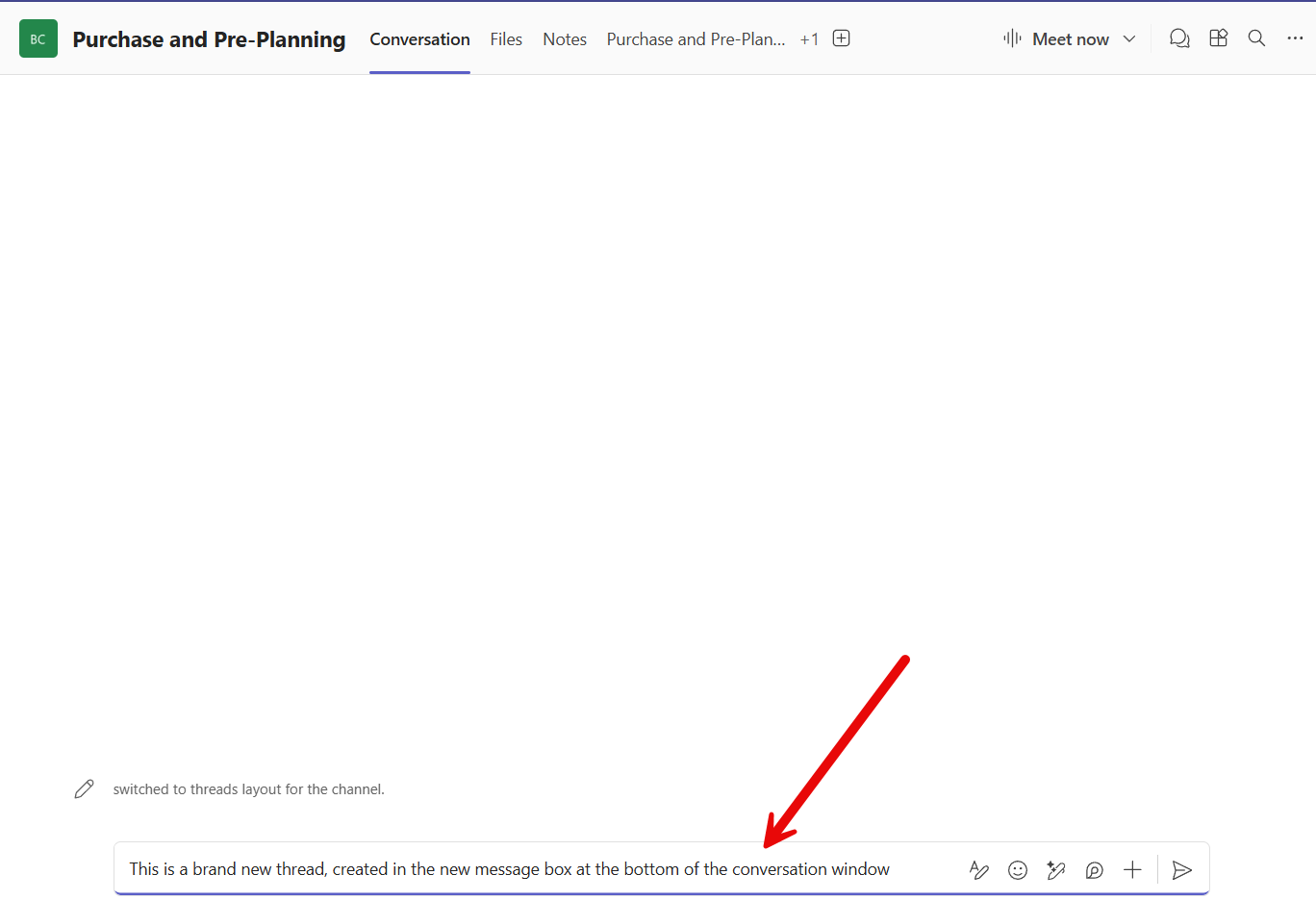 Threads In Channels The Teams Queen Blog